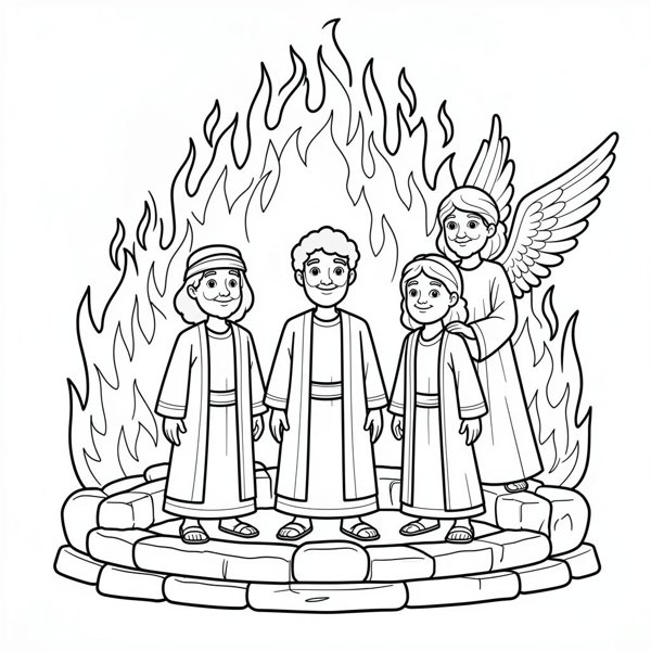 Free Bible Coloring Pages for Kids (KJV) — Printable PDF | Bible Sundays