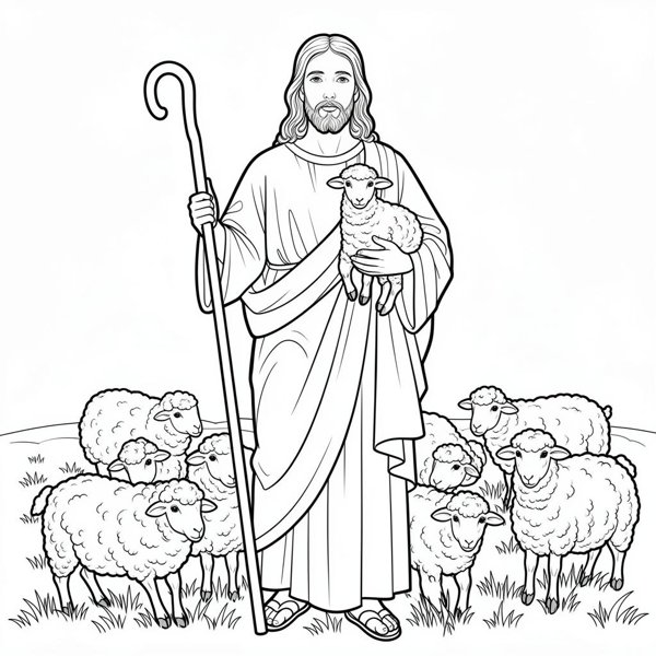 Life of Jesus Coloring Pages for Kids (KJV) — Free Printable PDFs ...