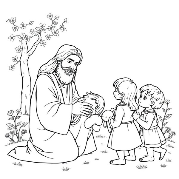 Free Bible Coloring Pages for Kids (KJV) — Printable PDF | Bible Sundays